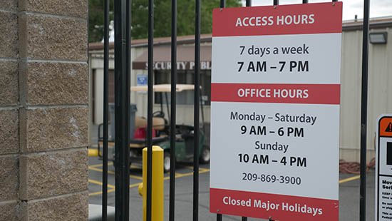 Self Storage Units in Riverbank, CA | Security Public Storage