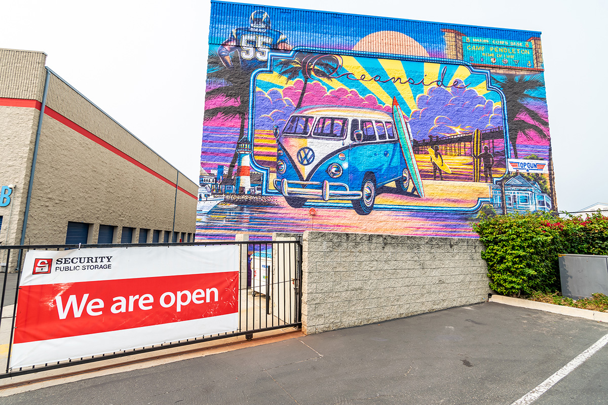 Oceanside Community Art Mural | Security Public Storage